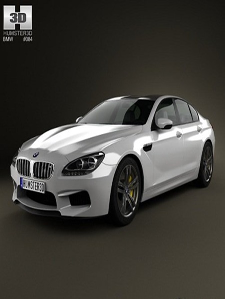 Humster 3D Bmw 640i f06 3d Model