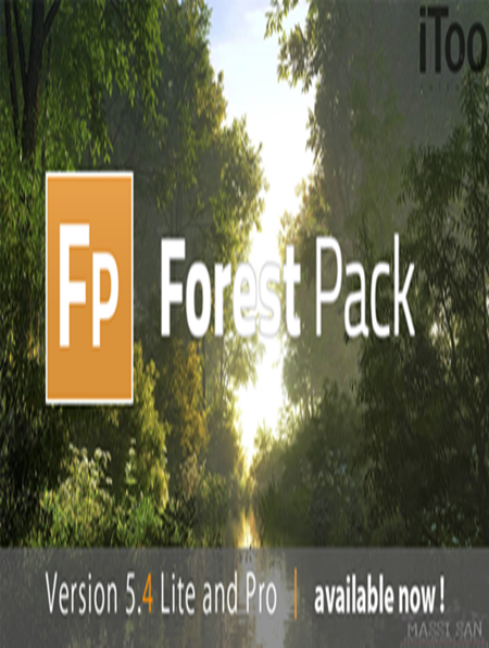Forestpack Pro 5 4 For 3ds Max 2010 2018