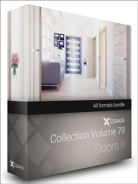 CGAXIS MODELS VOLUME 79 DOORS II