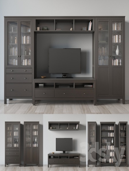 HEMNES TV storage combination