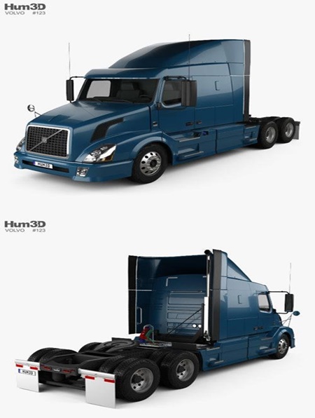 Hum3D Volvo VAH (630) Tractor Truck 2012