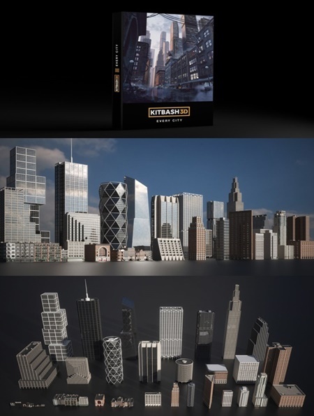Kitbash3D Every City