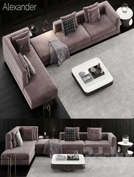 Minotti Alexander Sofa 2